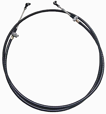 Throttle Push Pull Gear Shift Control Cable PVC Tube With Ball Joints