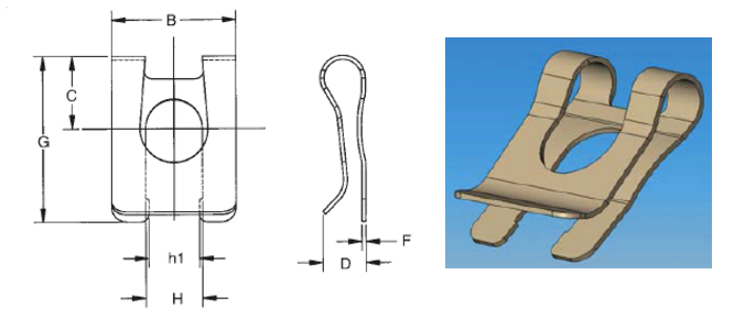 stainless steel carbon steel clevis pin