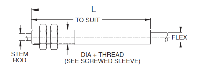 High Tensile Flexible Drive Shaft Cable , Universal Control Cables ...