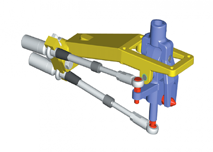 MTS Systems Industrial Manual Stick Shift Horizontal Cab Units Type ISO ...