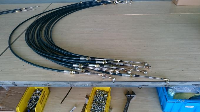 Mechanical Control Cable , Push Pull Control Cable For Construction ...