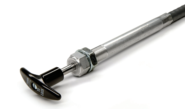 Customized Control Cable Assembly T Handle Twist Lock High Temperature ...