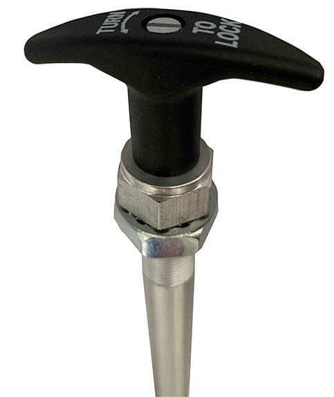 Twist Lock Push Pull Control Cable Assembly Control Head For Throttle Stop