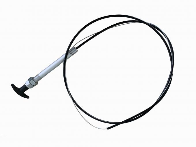 IATF16949 1500MM Mechanical Control Cable With Black Twist Lock T-Handle