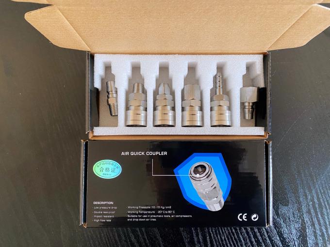 1.5Mpa C Type Quick Connector Stainless Steel 304 Self Locking Connector