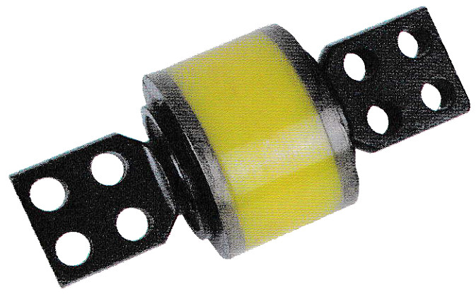 Trucks Spare Parts Thrusting Rod Rubber Core Torque Rod Bushing