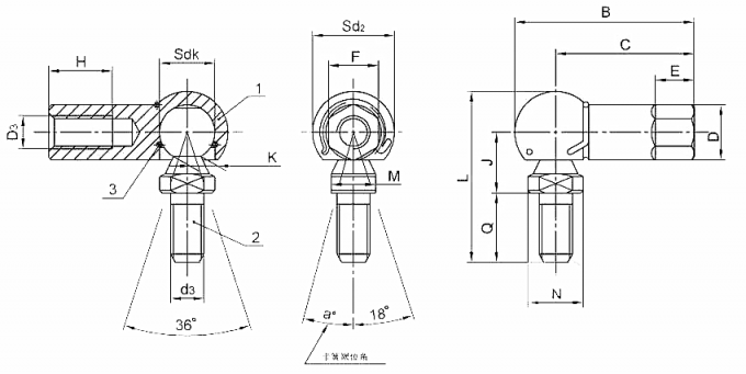 Customizable CS Series Threaded Ball Joint Linkages for Performance