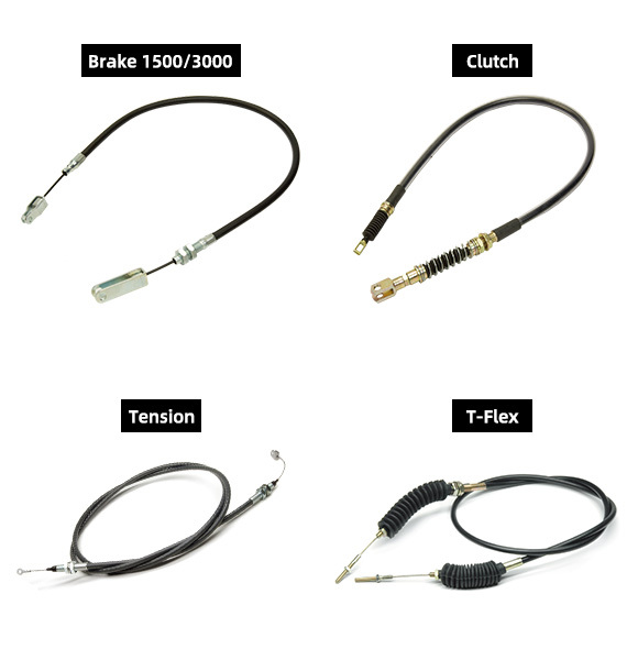 Pull-Only Mechanical Control Cables – Brake, Clutch, Tension & Flexible Shaft Series | Phidix