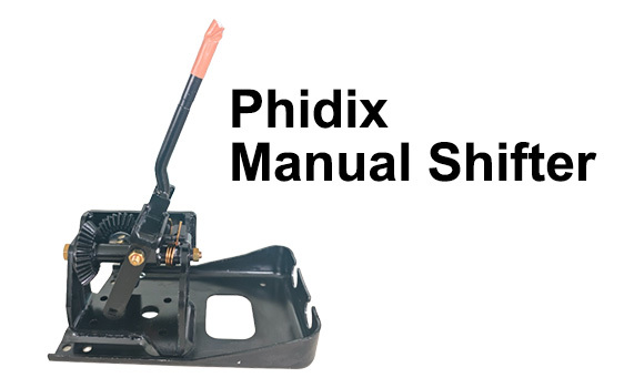 Manual Shifter Control Head | PHIDIX 928318 for Industrial & Off-Road Use