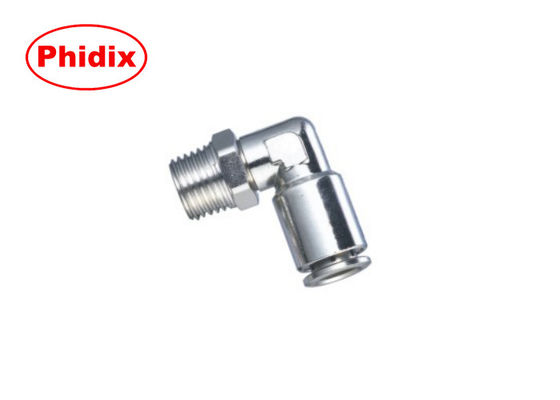 Elbow External Thread Fittings Insert-Type Pneumatic All-metal Connectors