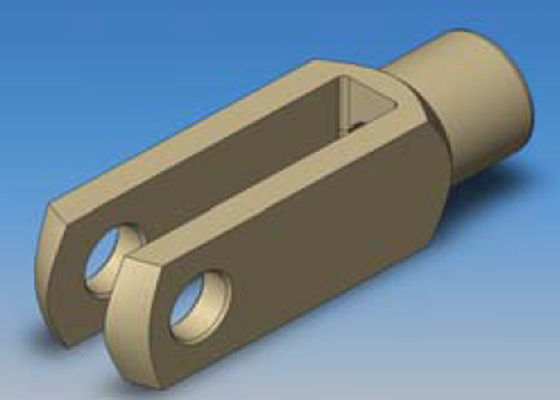 TXLC Series Threaded Clevis Pin , Carbon Steel Zinc Plated Small Clevis ...