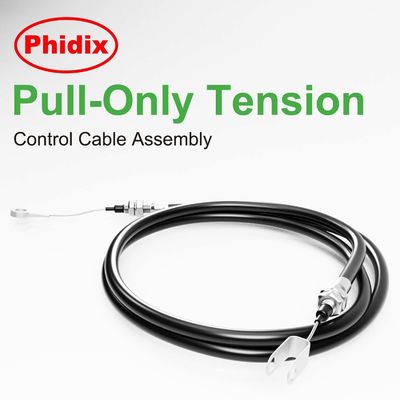 Industrial Mechanical Control Cable Assembly Pull - Only Tension Gear ...