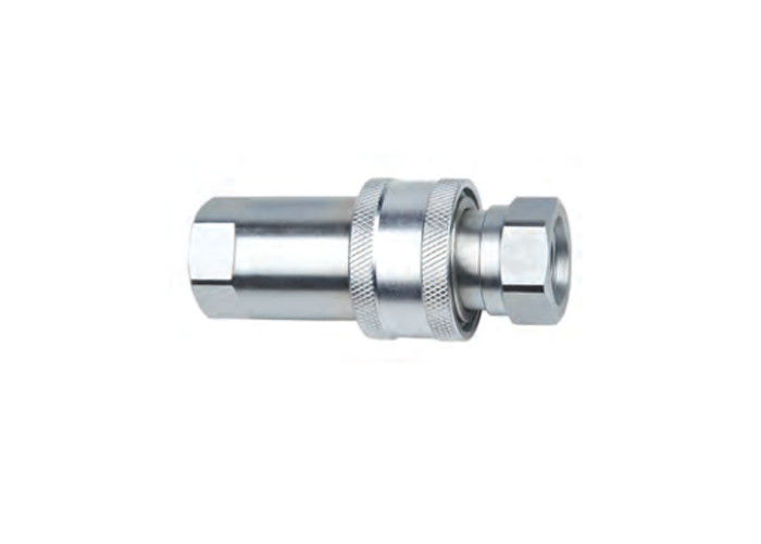 Zinc Plated Interchangeable Standard Push-To-Connect Coupler 0.5 Lbs