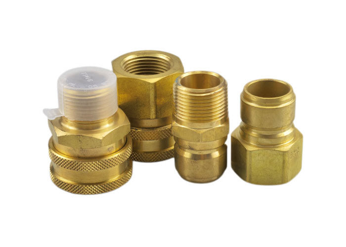 Medical Equipment Brass Quick Connect Hose Fittings