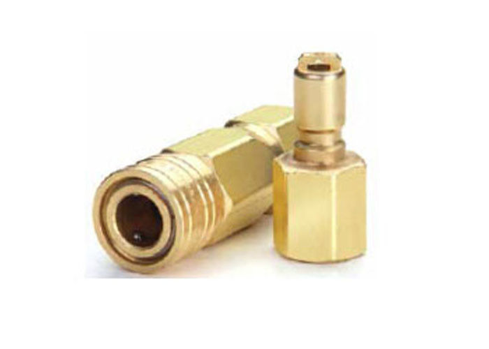 Hose Stem Connections 0.25'' Straight Through Coupler