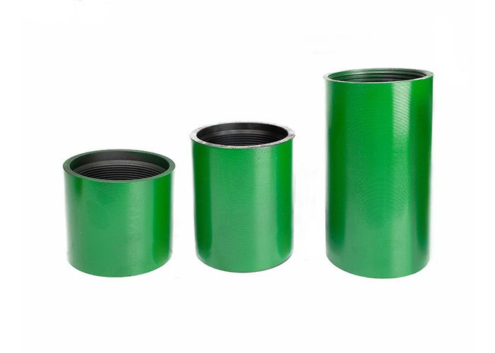 API Tubing Coupling With Threads On Both Ends Used To Connect Pipelines