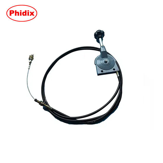 Hand Throttle Push Pull Cable Control Lever Universal Mechanical Hand ...