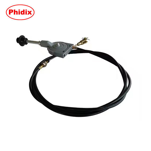 Hand Throttle Push Pull Cable Control Lever Universal Mechanical Hand ...