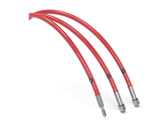 280MPa DN5 6 Layers Hydraulic Hose Pipe OEM ID 4.8mm For Water Cleaning