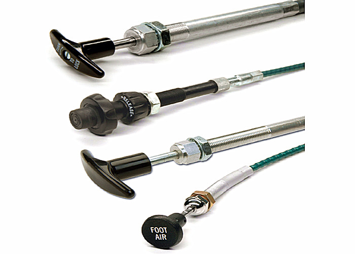 High Performance Clutch Control Cable For Trucks / Buses / Boat / Farm ...