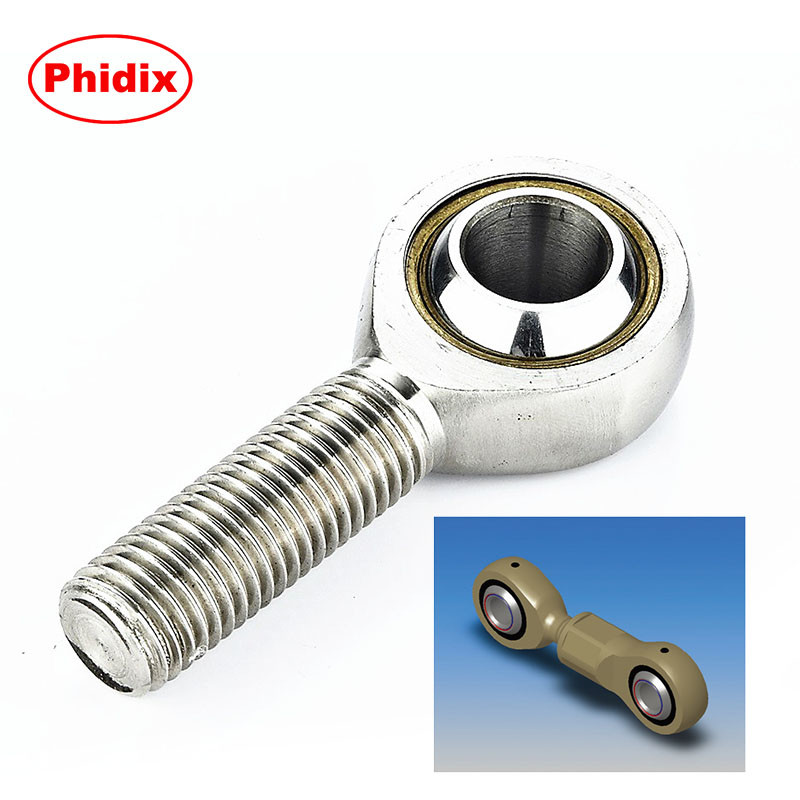 EM/EF Series Heavy-Duty Metal Rod Ends – Zinc Plated Ball Joints for ...