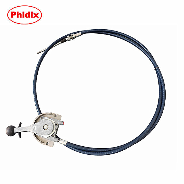 Phidix Dual-Cable Gear Shift Control Cable Assembly With Manual Lever ...
