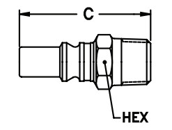 Alloy steel locking pins Zinc trivalent plated carbon steel pneumatic ...